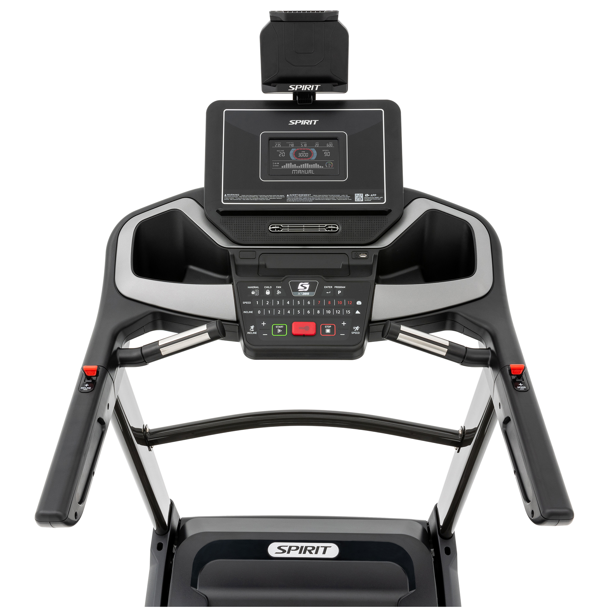 XT385 Treadmill – Spirit Fitness Canada | Home